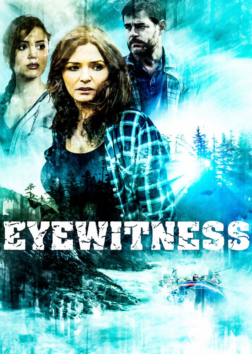 'Eyewitness' Poster, picture, metal print, paint by Kaye Luca | Displate