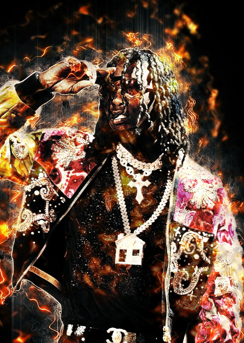 'Offset' Poster, picture, metal print, paint by Pierre Yeldell | Displate