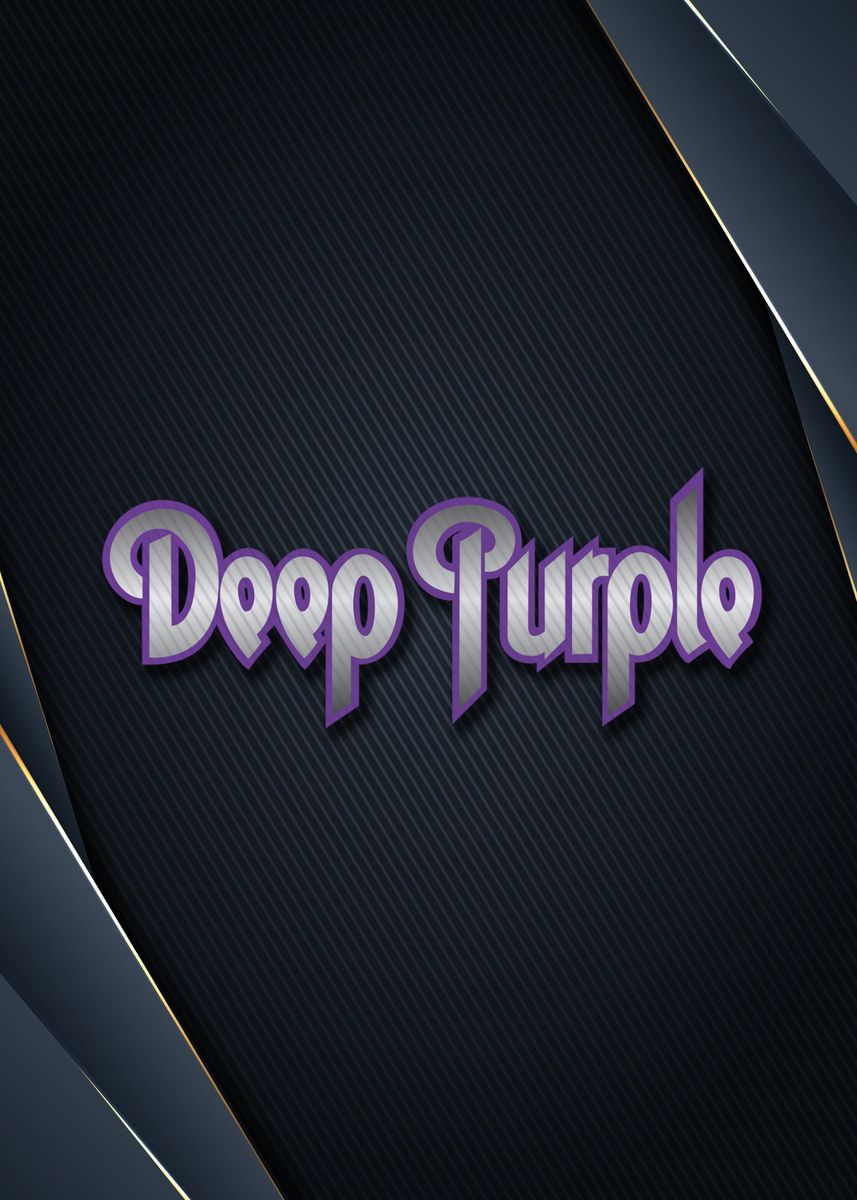 'Deep Purple' Poster, picture, metal print, paint by Jr Luis | Displate