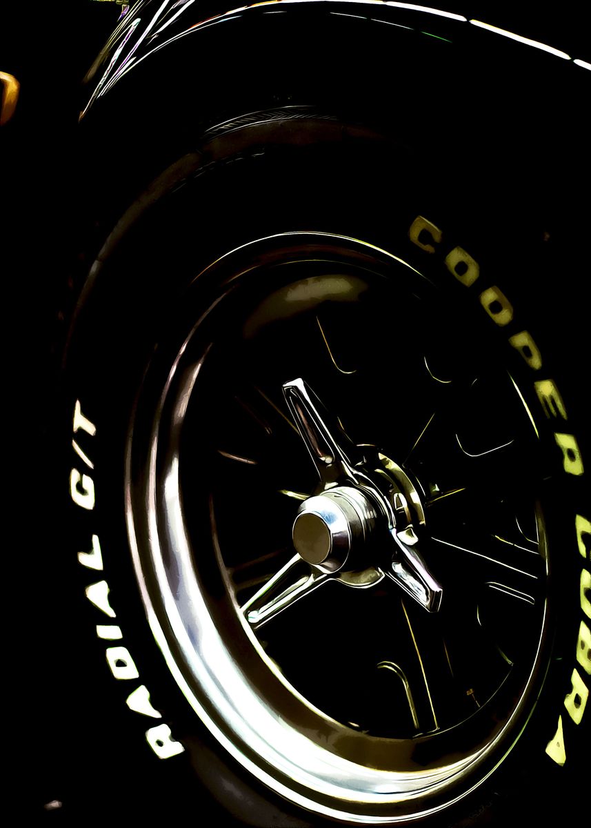 'car rims' Poster by ReCreArtion | Displate