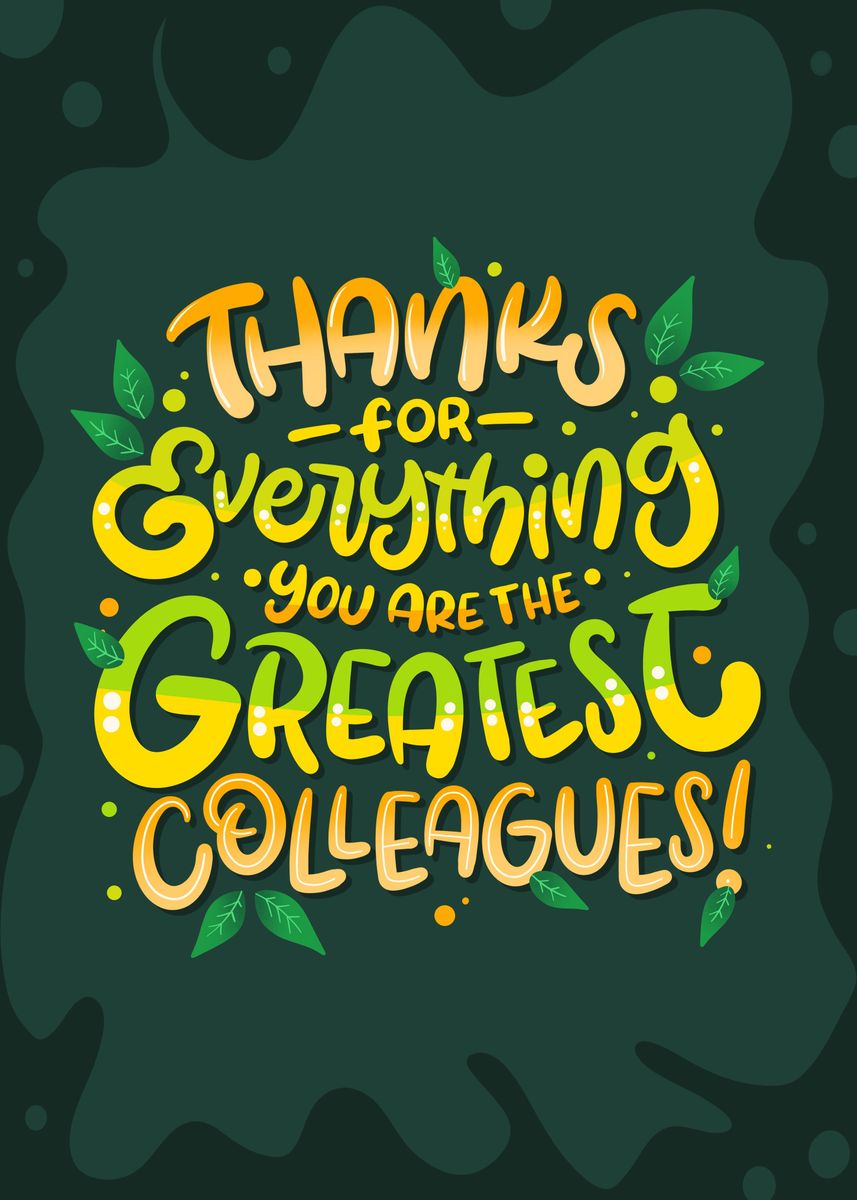 'GREATEST COLLEAGUES' Poster, picture, metal print, paint by Giovanni ...