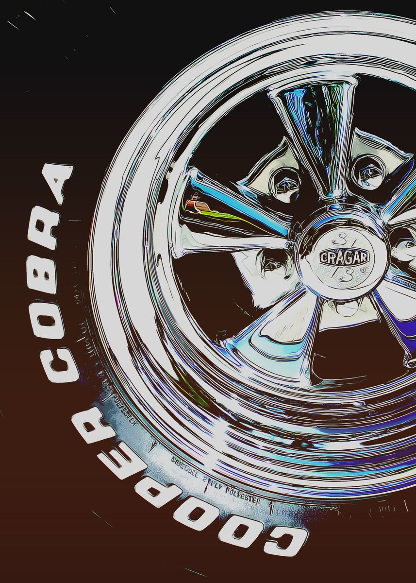 'rims' Poster, picture, metal print, paint by ReCreArtion | Displate