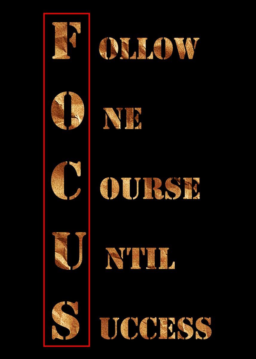 'Minimal Motivation text' Poster, picture, metal print, paint by ...