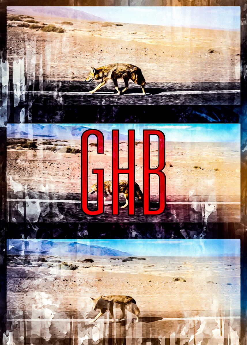 'Ghb' Poster by Kaye Luca | Displate
