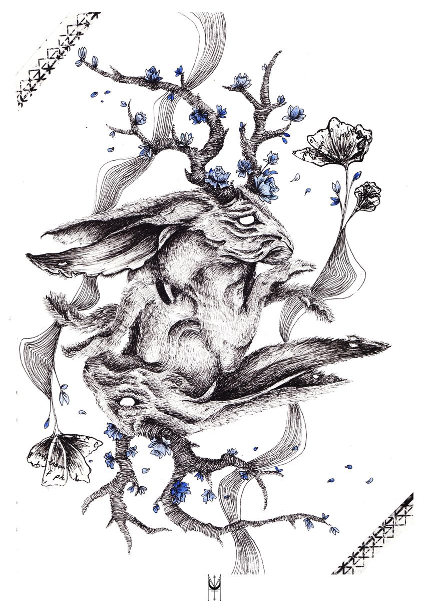 'Ostara' Poster by Illustrations Of Dreams | Displate