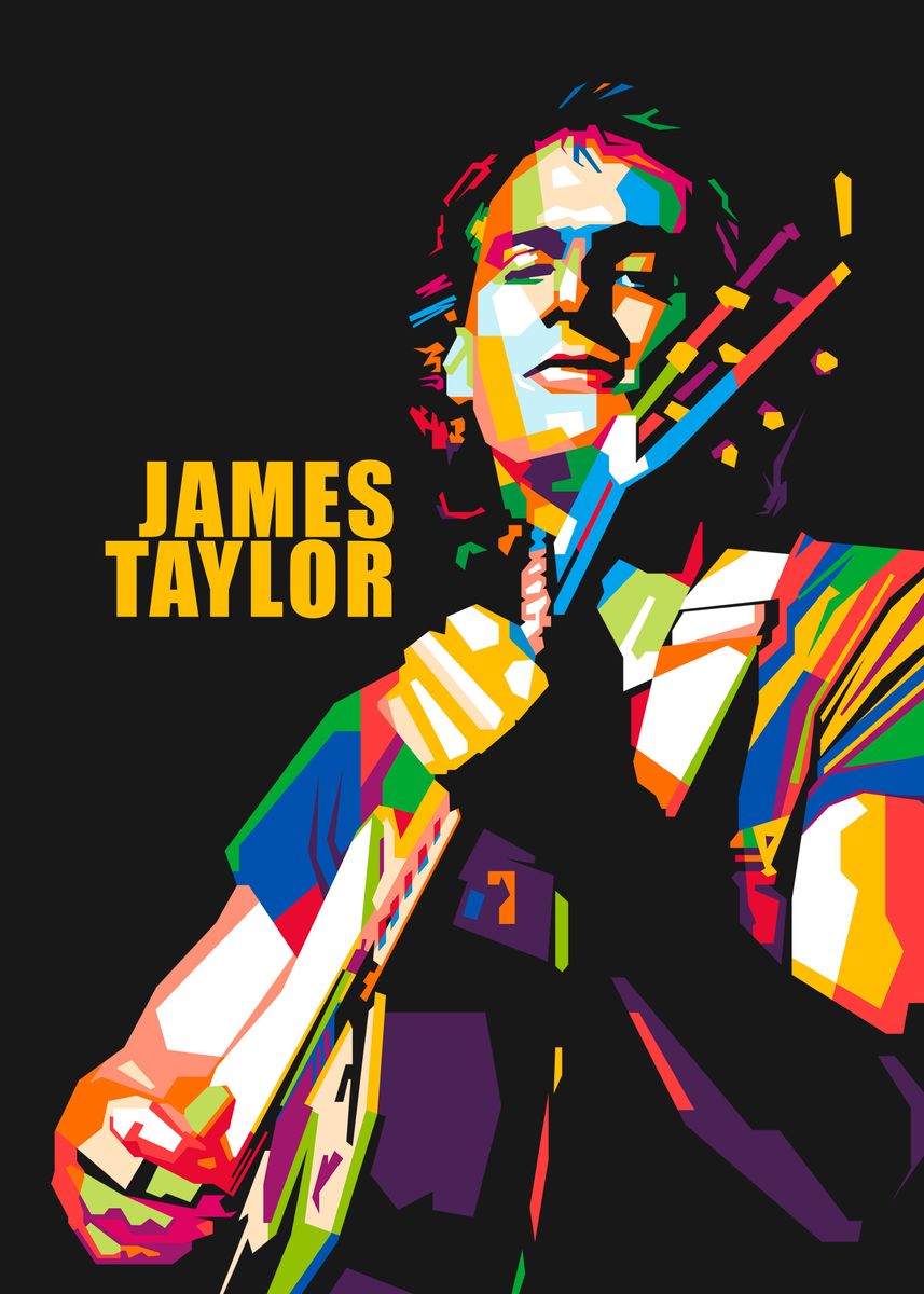 'James taylor' Poster, picture, metal print, paint by nofa aji zatmiko ...