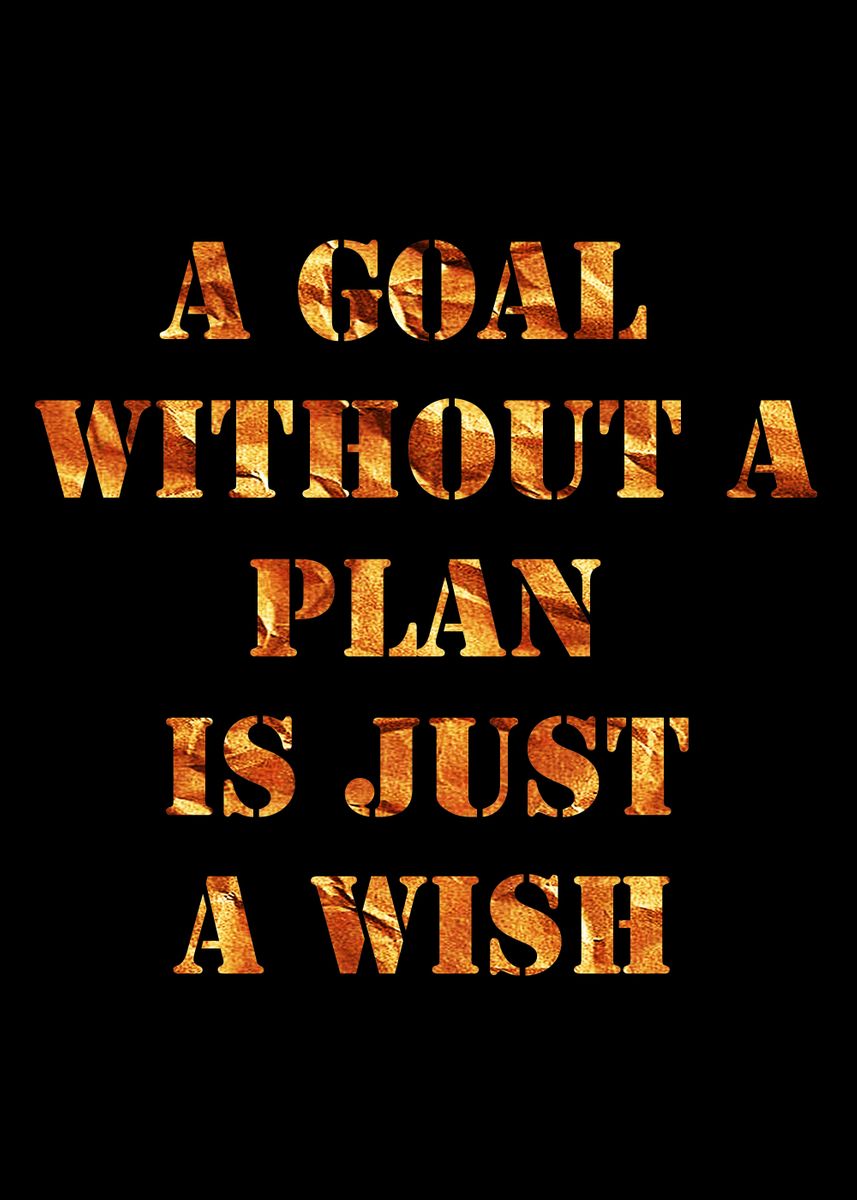 'Minimal Motivation text' Poster, picture, metal print, paint by ...