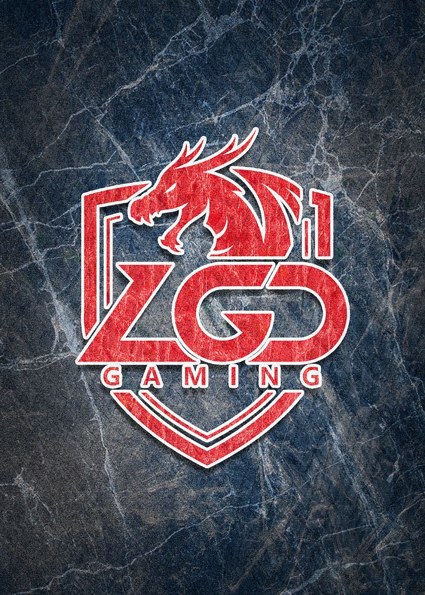 'LGD Gaming' Poster, picture, metal print, paint by Little Mermaid ...