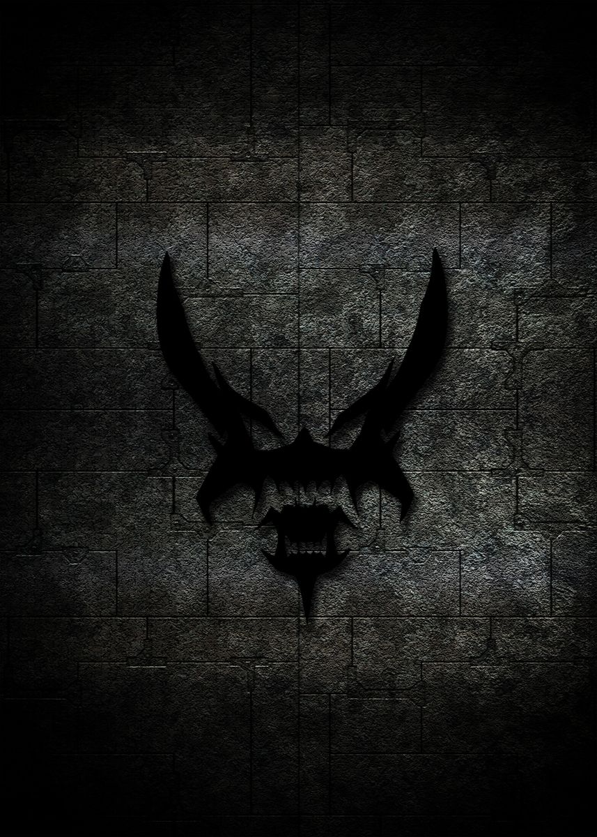 'Akumetsu ' Poster, picture, metal print, paint by huza stu | Displate