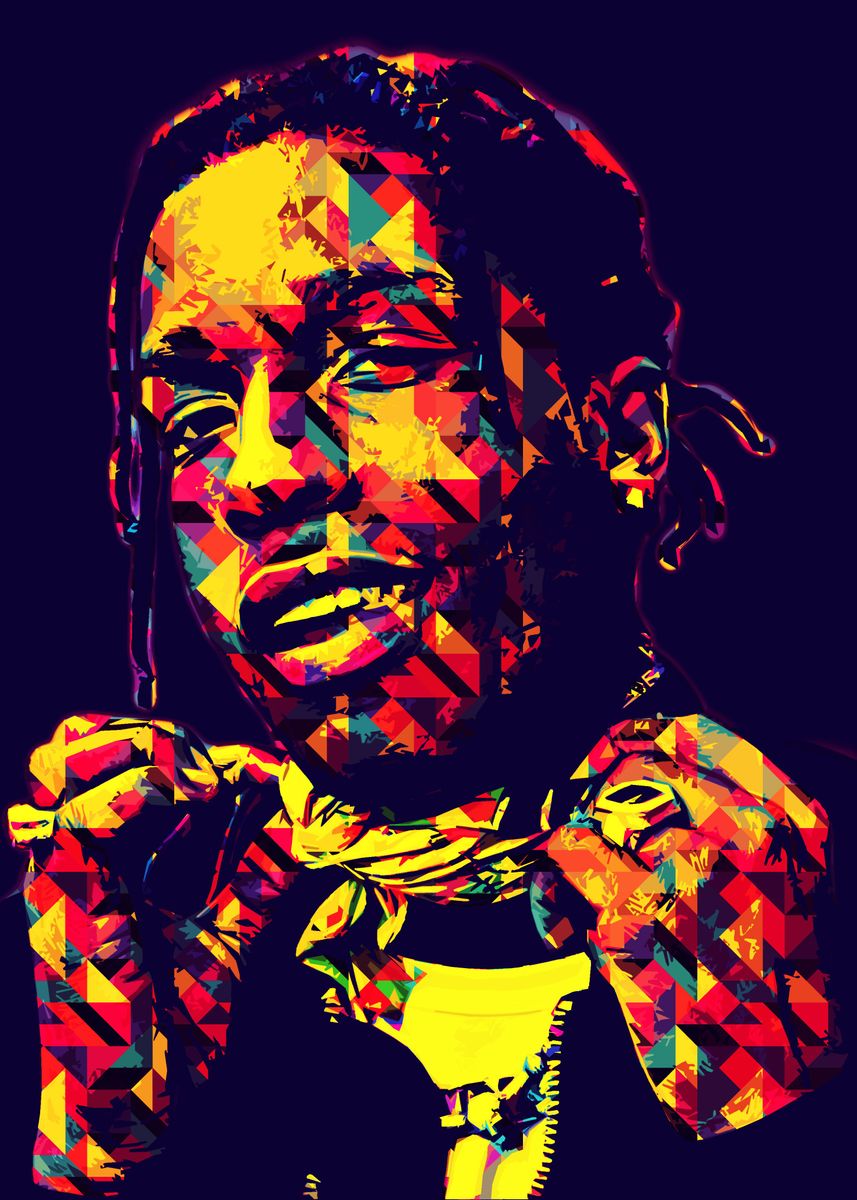 'ASAP Rocky' Poster by SA KE | Displate