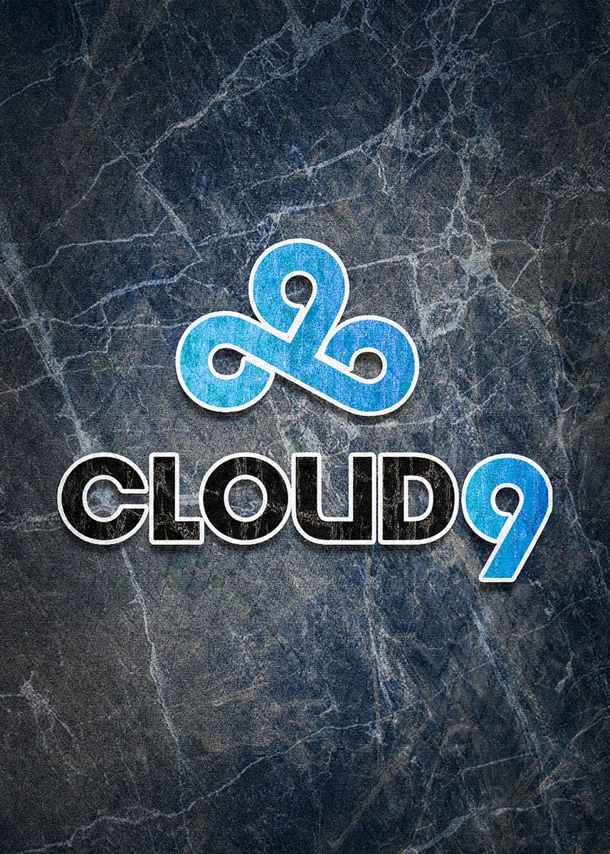 'Cloud9' Poster, picture, metal print, paint by Little Mermaid | Displate