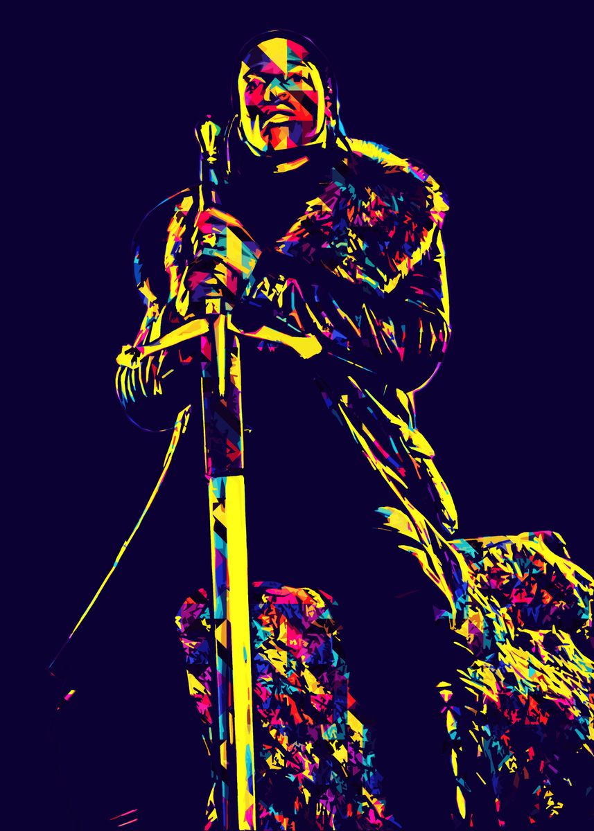 'ASAP Rocky' Poster, picture, metal print, paint by SA KE | Displate