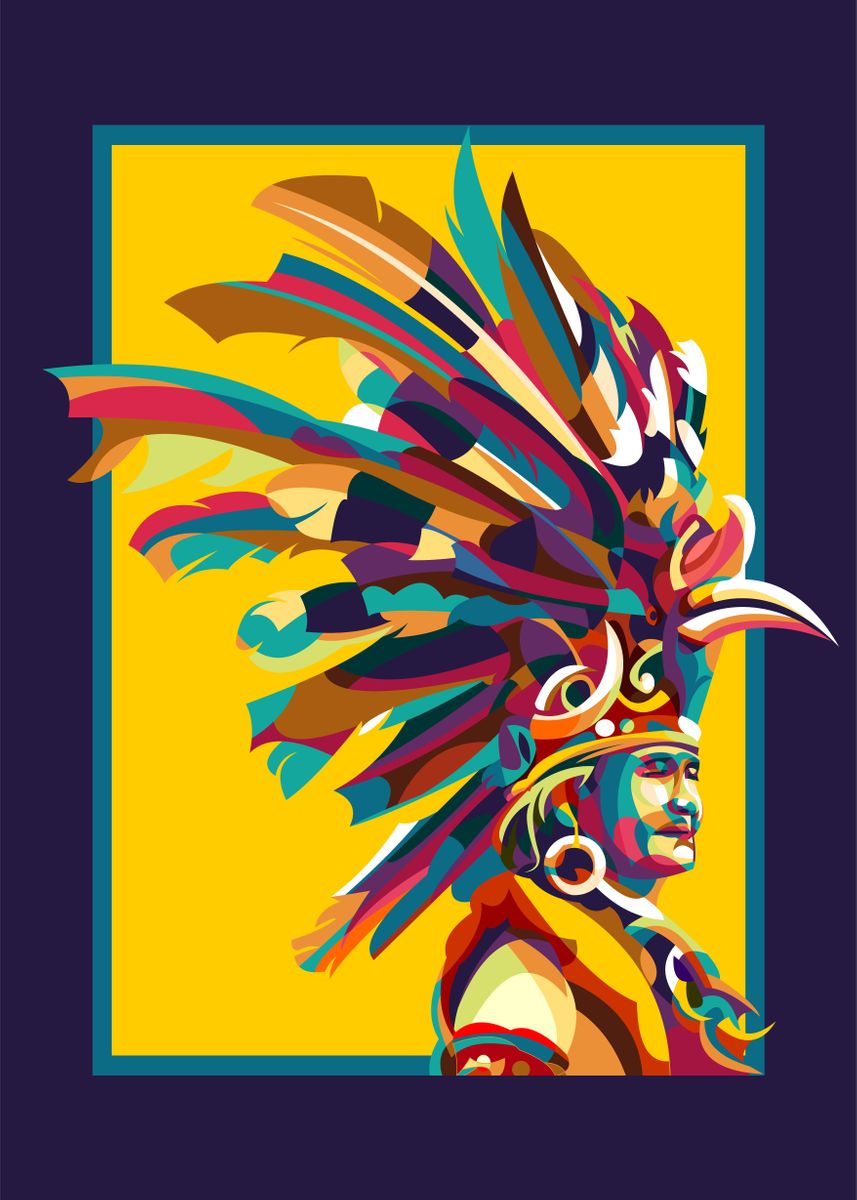 'dayak' Poster by Fill Artwork | Displate