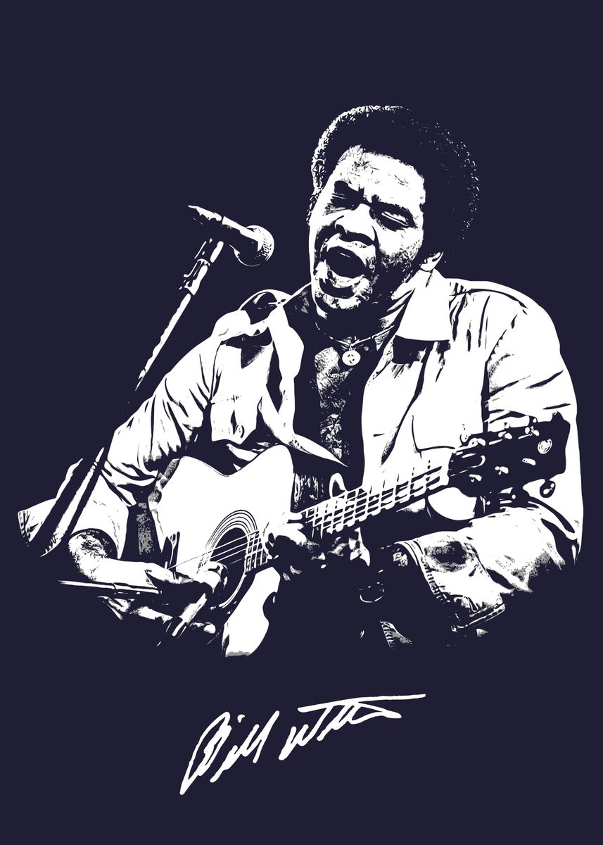 'Bill Withers' Poster, picture, metal print, paint by AsRiyan RoMeydi ...