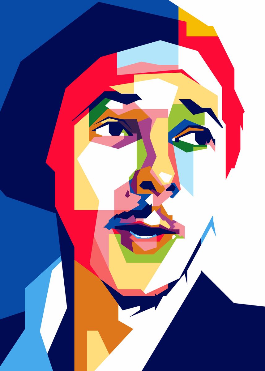'Raul The Revolutionary' Poster, picture, metal print, paint by Mason ...