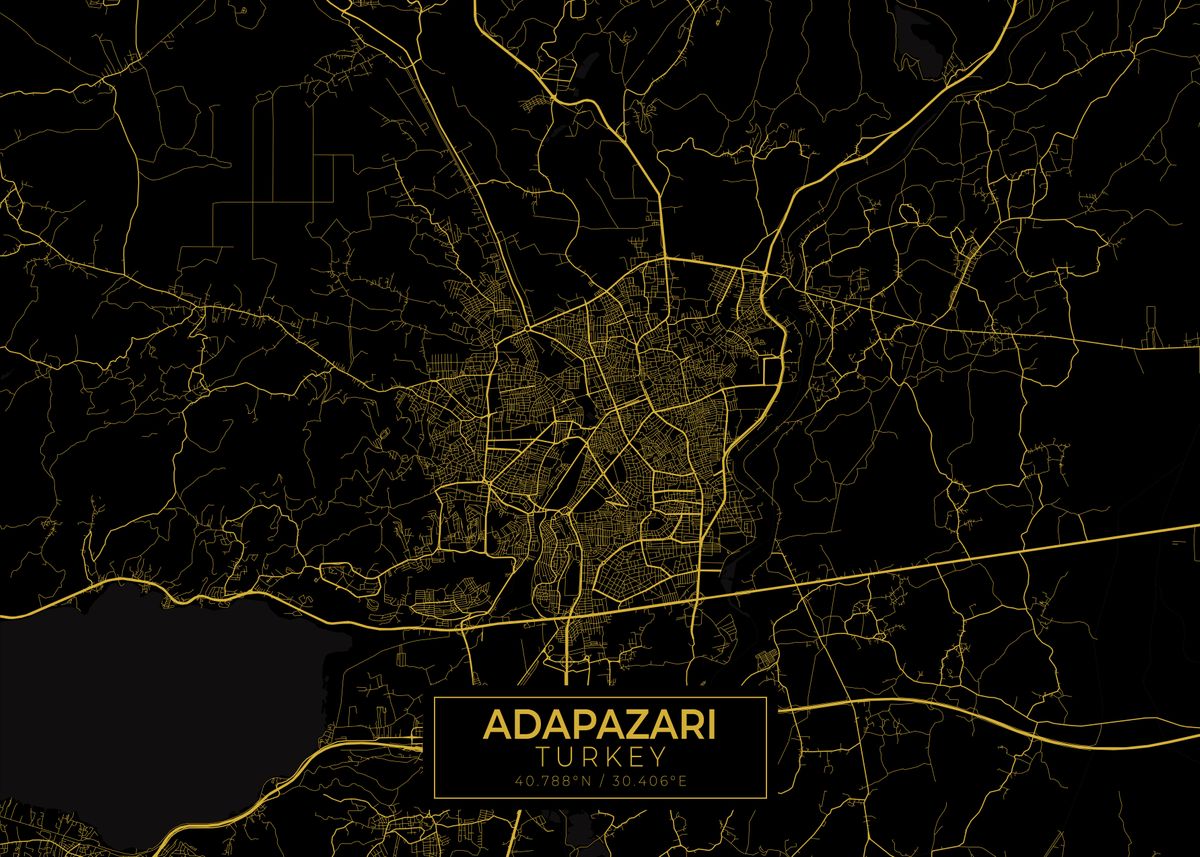 'Adapazari Turkey' Poster by Conceptual Photography | Displate