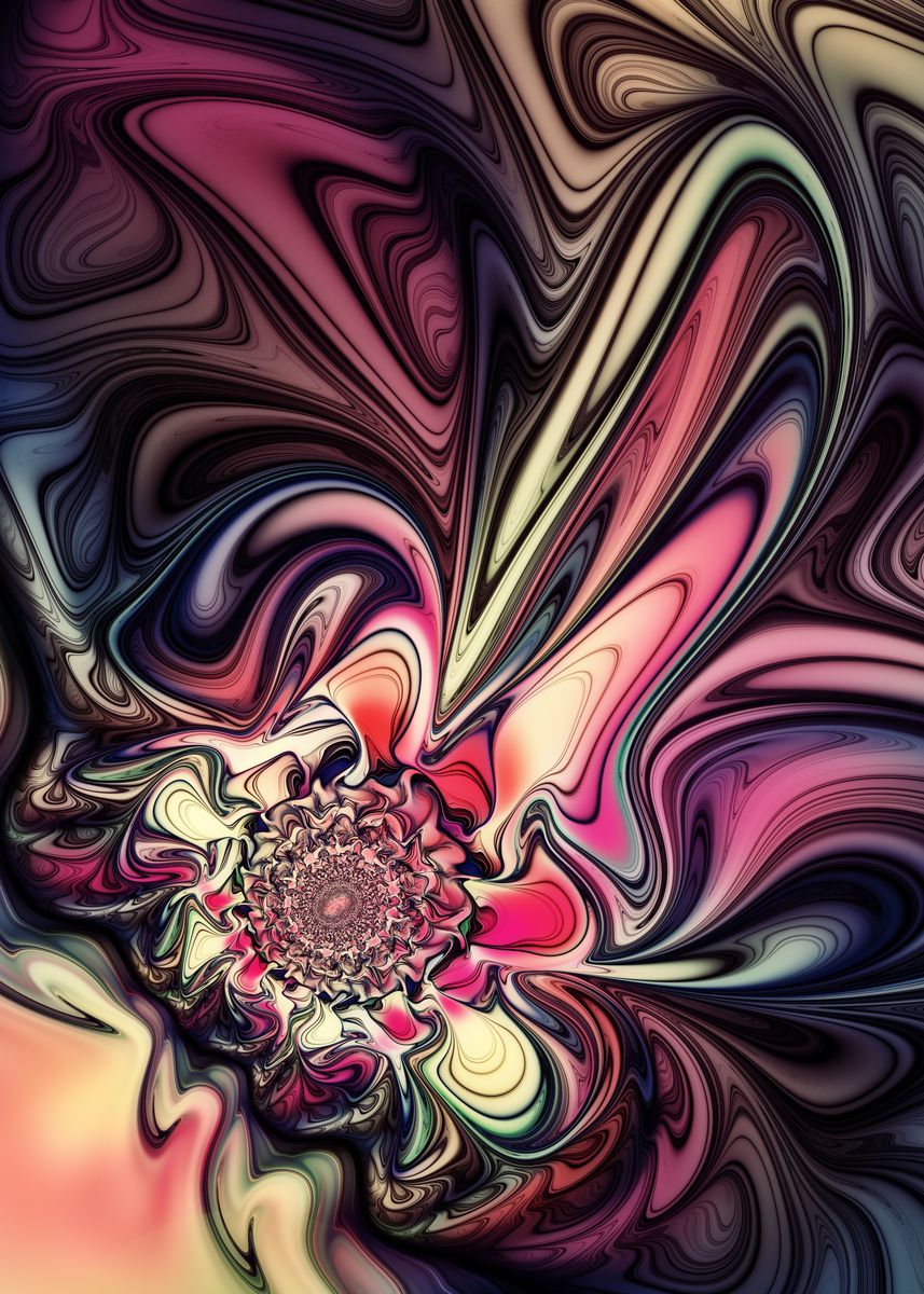 'Ferocious 7' Poster, picture, metal print, paint by Thomas Raftsjö ...