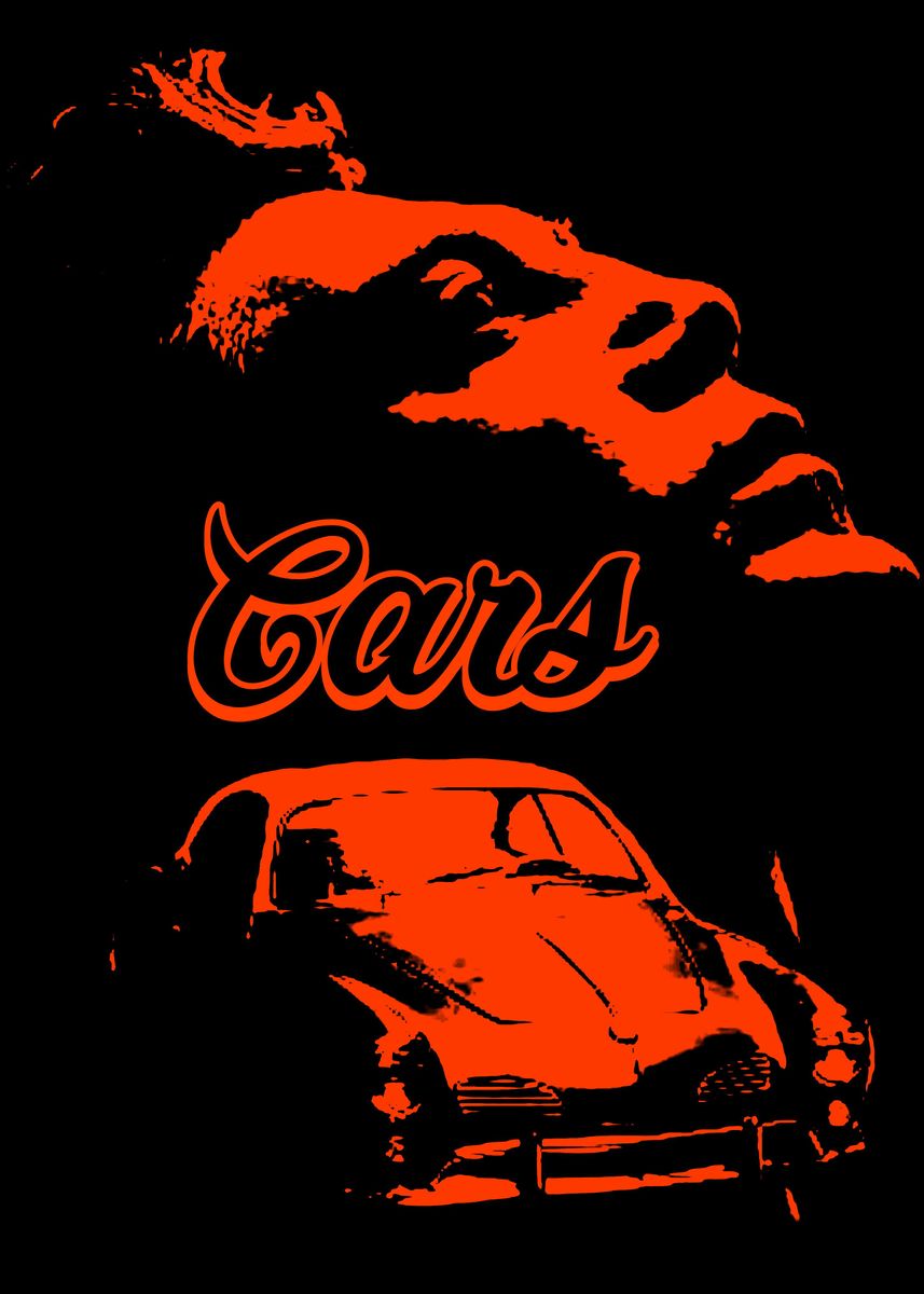 'face and car' Poster, picture, metal print, paint by ilham prayoga ...