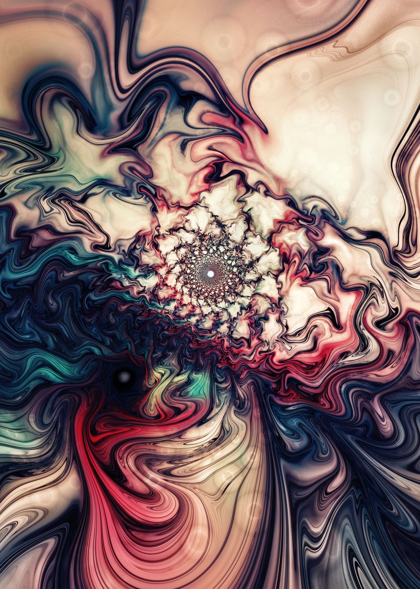 'Ferocious 6' Poster, picture, metal print, paint by Thomas Raftsjö ...