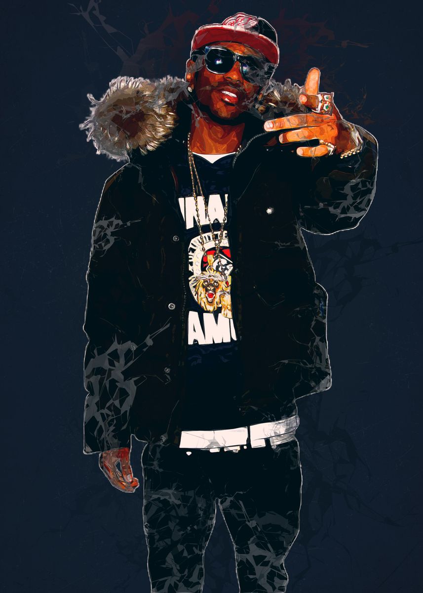 'Big Sean' Poster by Pierre Yeldell | Displate