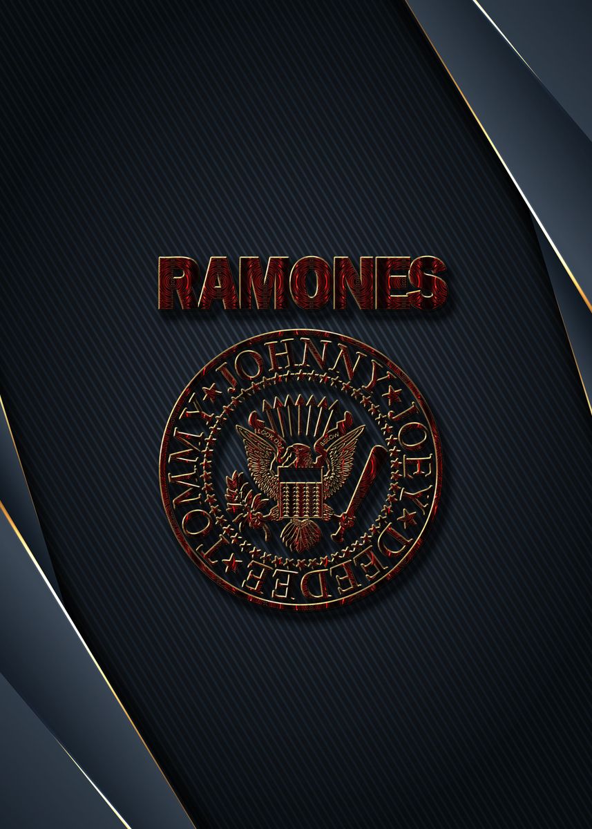 'Ramones' Poster, picture, metal print, paint by Jr Luis | Displate