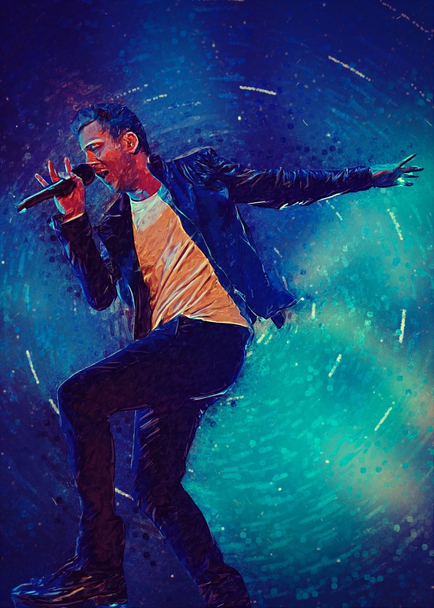 'Ryan Tedder' Poster, picture, metal print, paint by Masahiro Art ...