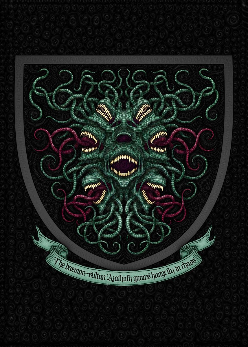 'House of Azathoth' Poster, picture, metal print, paint by Azhmodai ...