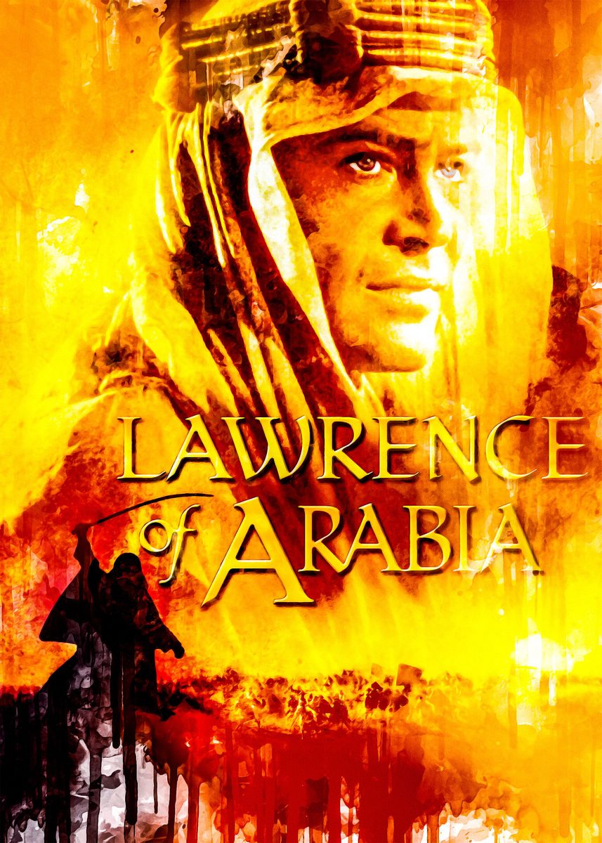 'Lawrence Of Arabia 1' Poster, picture, metal print, paint by Jeffery ...