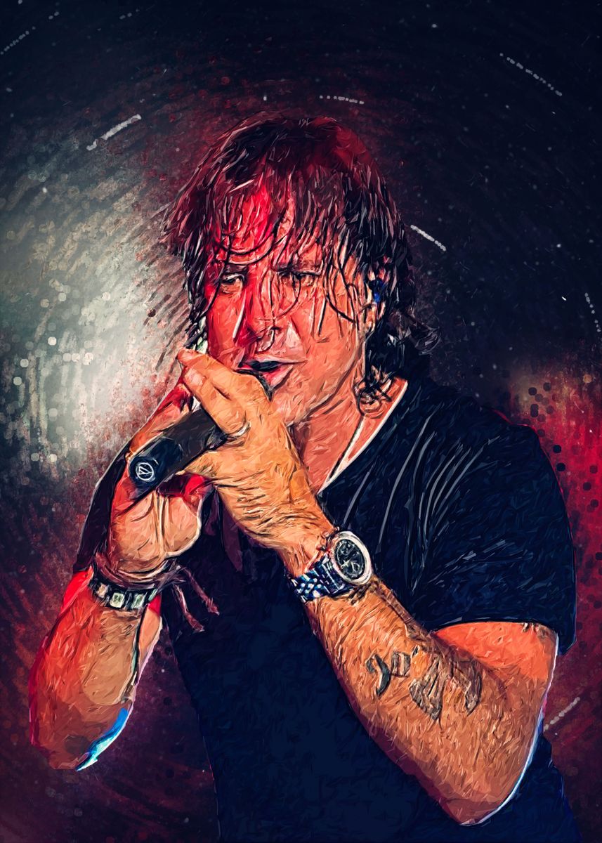 'Scott Stapp' Poster, picture, metal print, paint by Masahiro Art ...