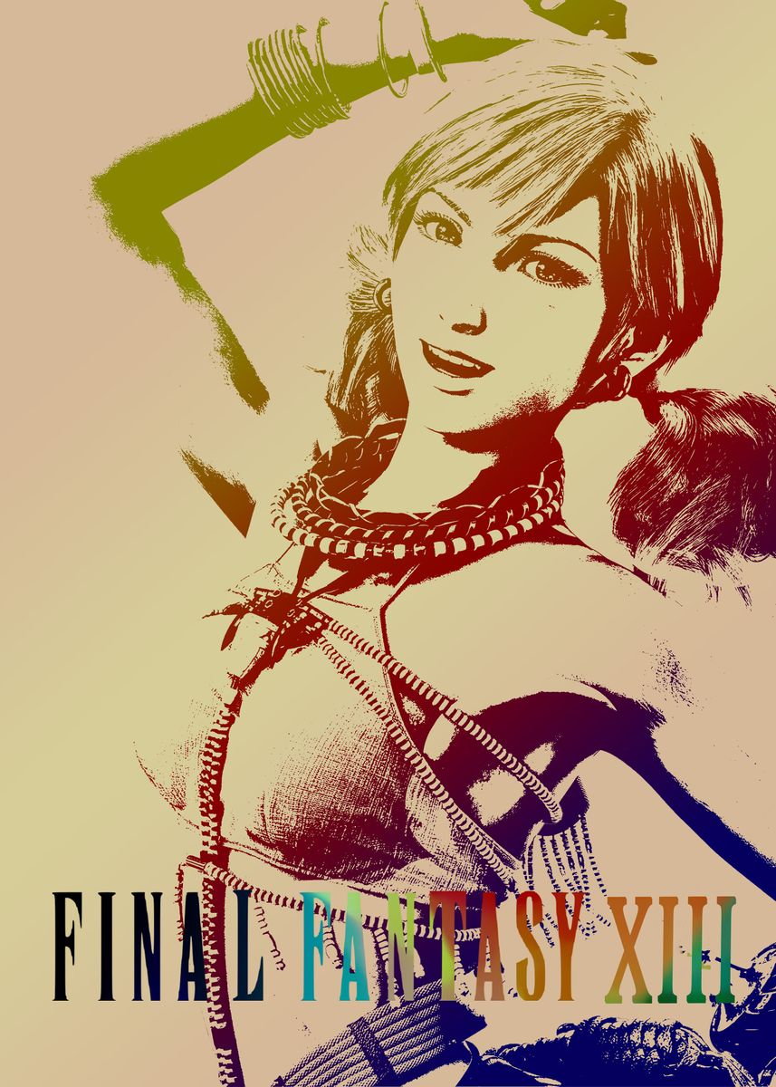 'Final Fantasy XIII' Poster, picture, metal print, paint by AST Blunt ...