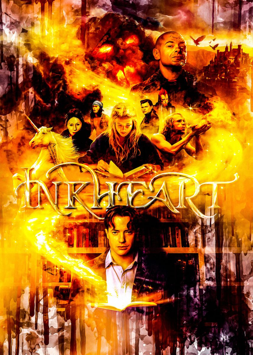 'Inkheart 2' Poster, picture, metal print, paint by Jeffery Anabelle ...