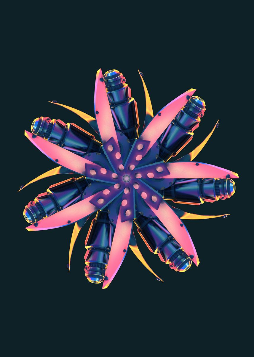 'SEVEN ' Poster, picture, metal print, paint by maxwell182 | Displate