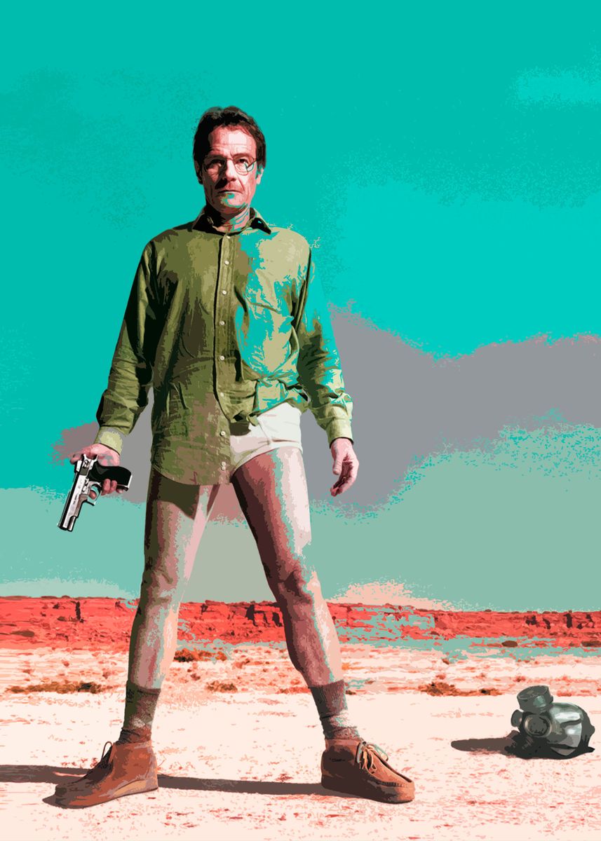 'bad dad ' Poster, picture, metal print, paint by Taffy | Displate