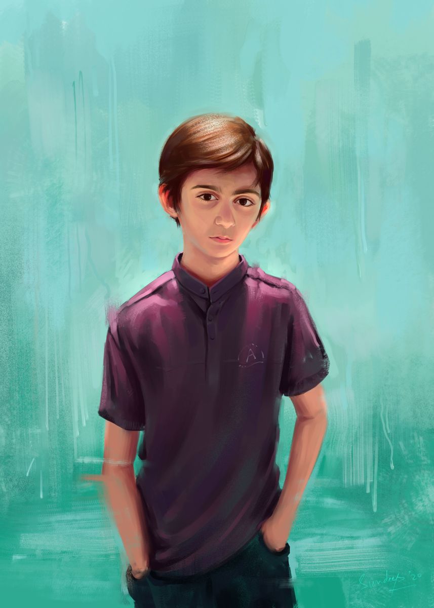 'Twee' Poster, picture, metal print, paint by Sundeep Kumar | Displate