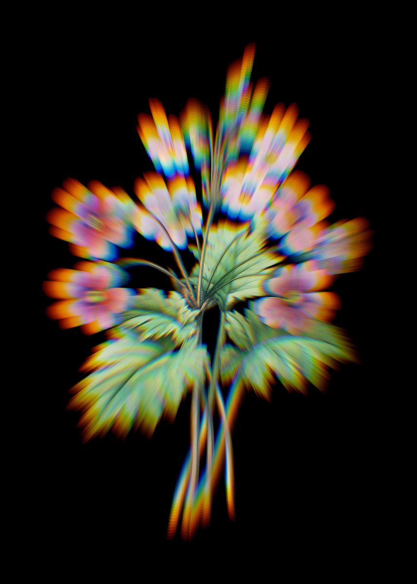 'Prism Chinese Primrose' Poster, picture, metal print, paint by Holy ...