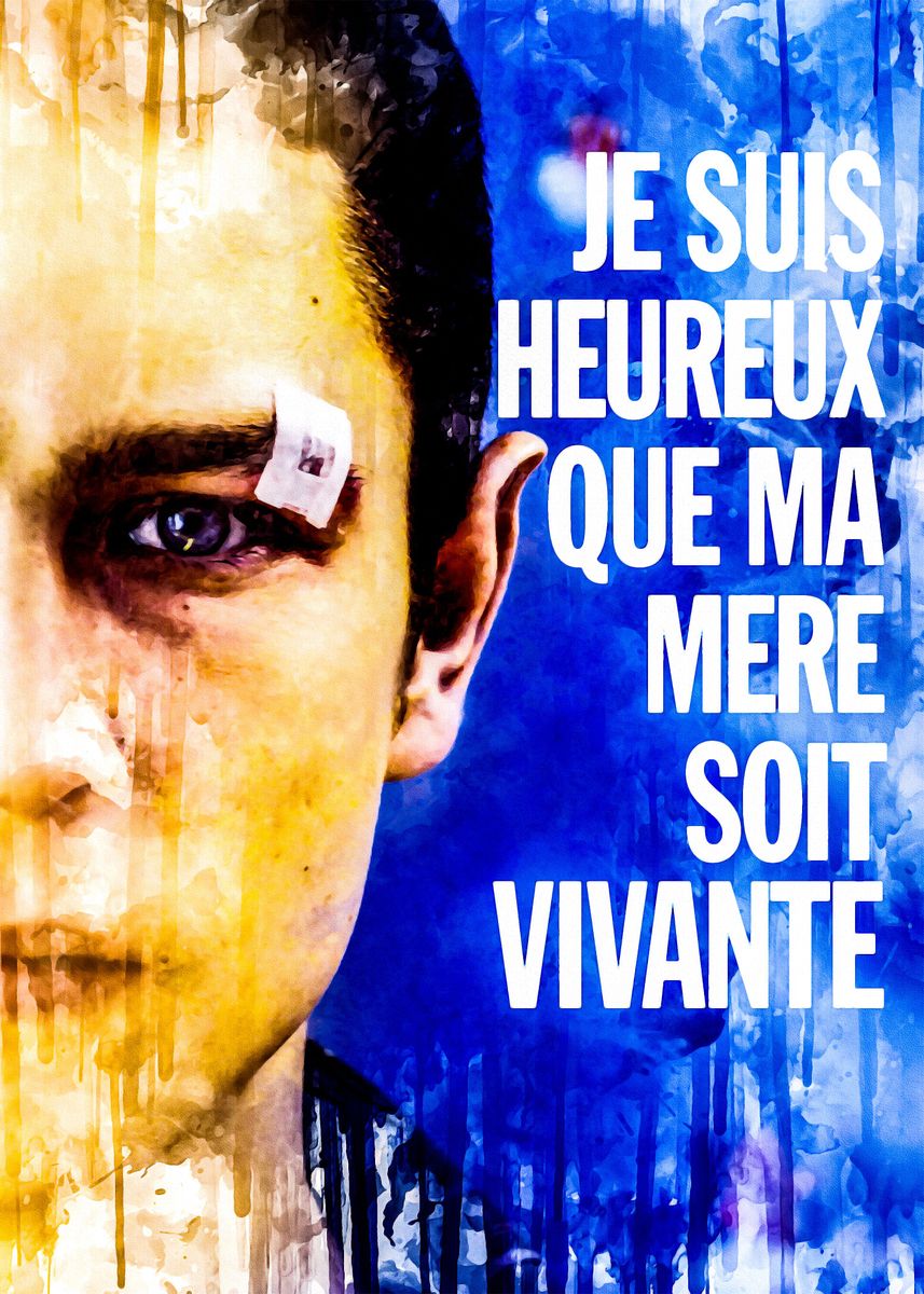 'IM Glad My Mother Is Alive' Poster by Jeffery Anabelle | Displate