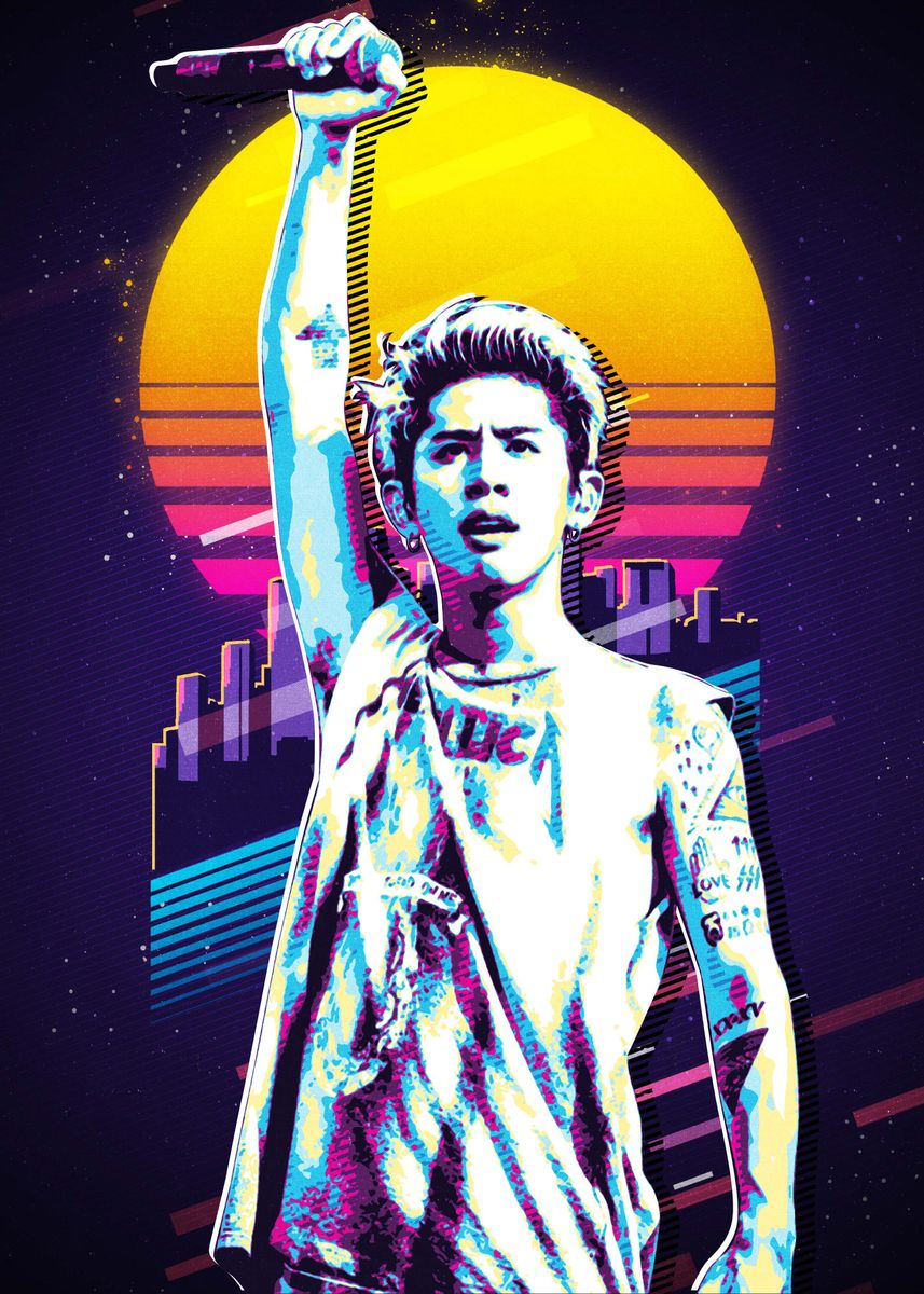 'Taka' Poster, picture, metal print, paint by San Illustrator | Displate