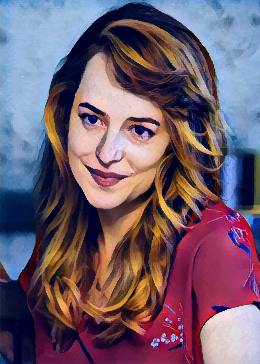'Cute Dakota Johnson' Poster, picture, metal print, paint by Rozi Art ...