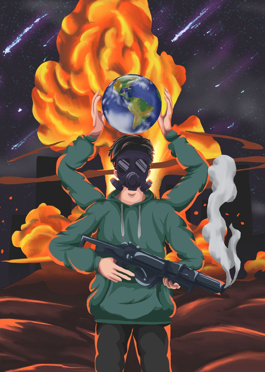 'knight disease' Poster by chill art | Displate