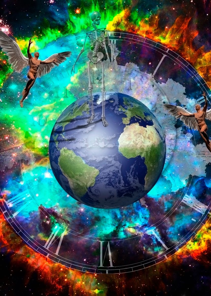'Earth time' Poster by Bruce Rolff | Displate