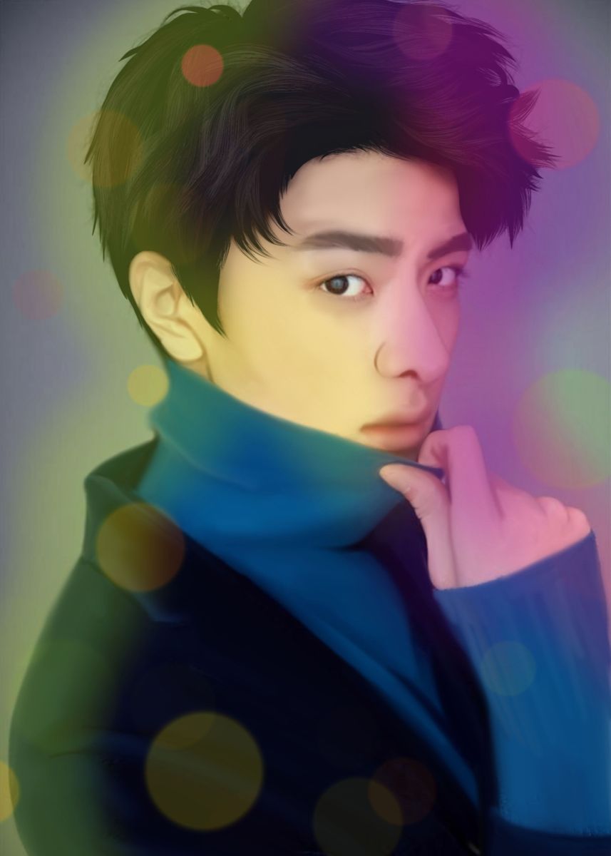 'Lin Yi ' Poster, picture, metal print, paint by Akhmad Said | Displate