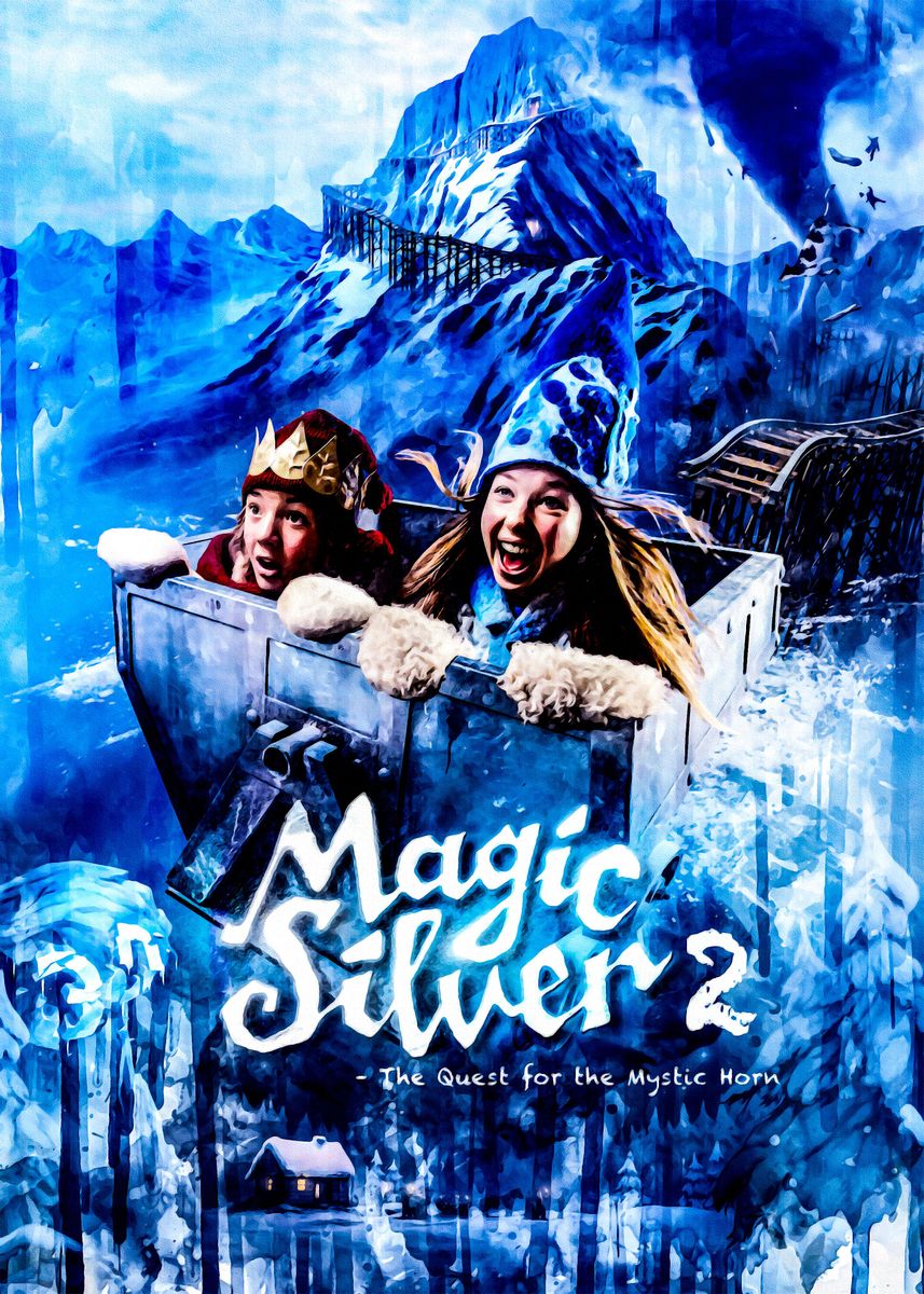 'Magic Silver 2' Poster by Kaye Luca | Displate