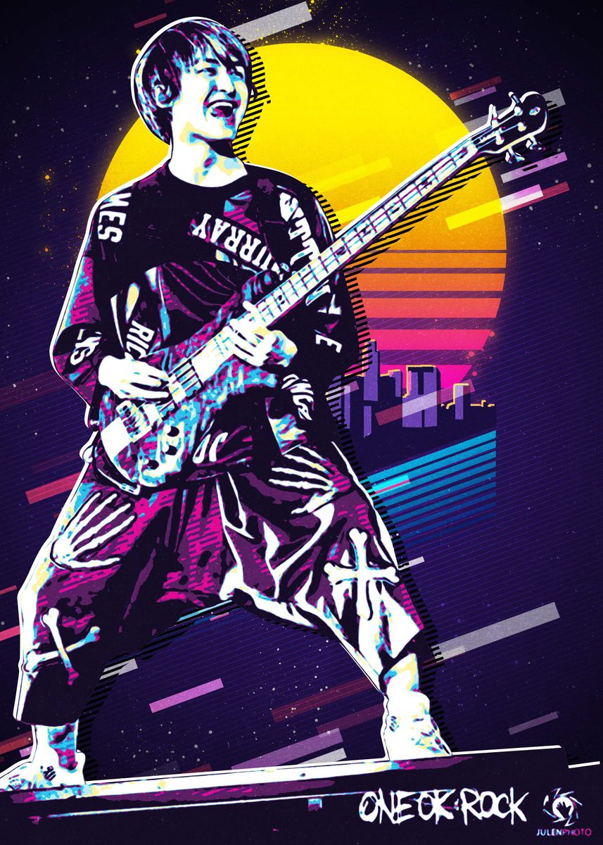 'Ryota' Poster, picture, metal print, paint by San Illustrator | Displate