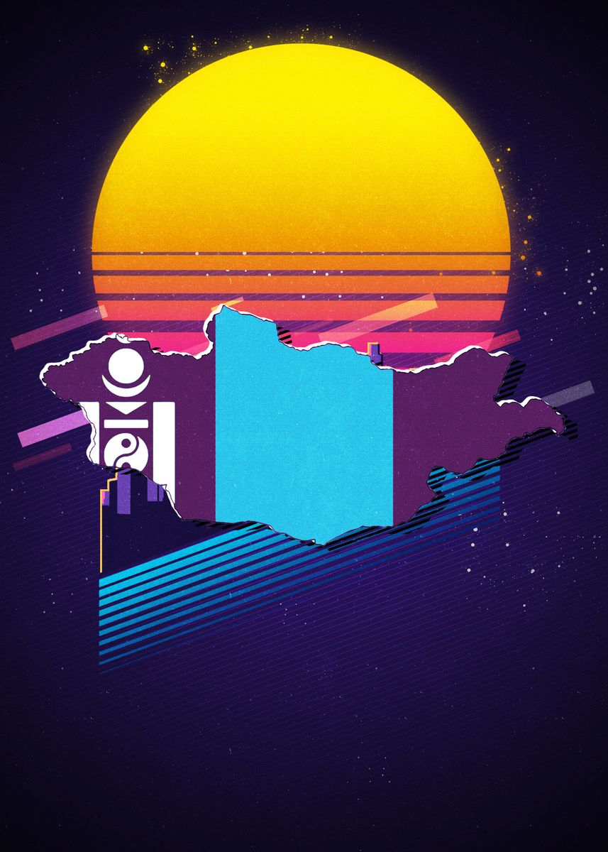 'Mongolian' Poster by Animal Posters | Displate