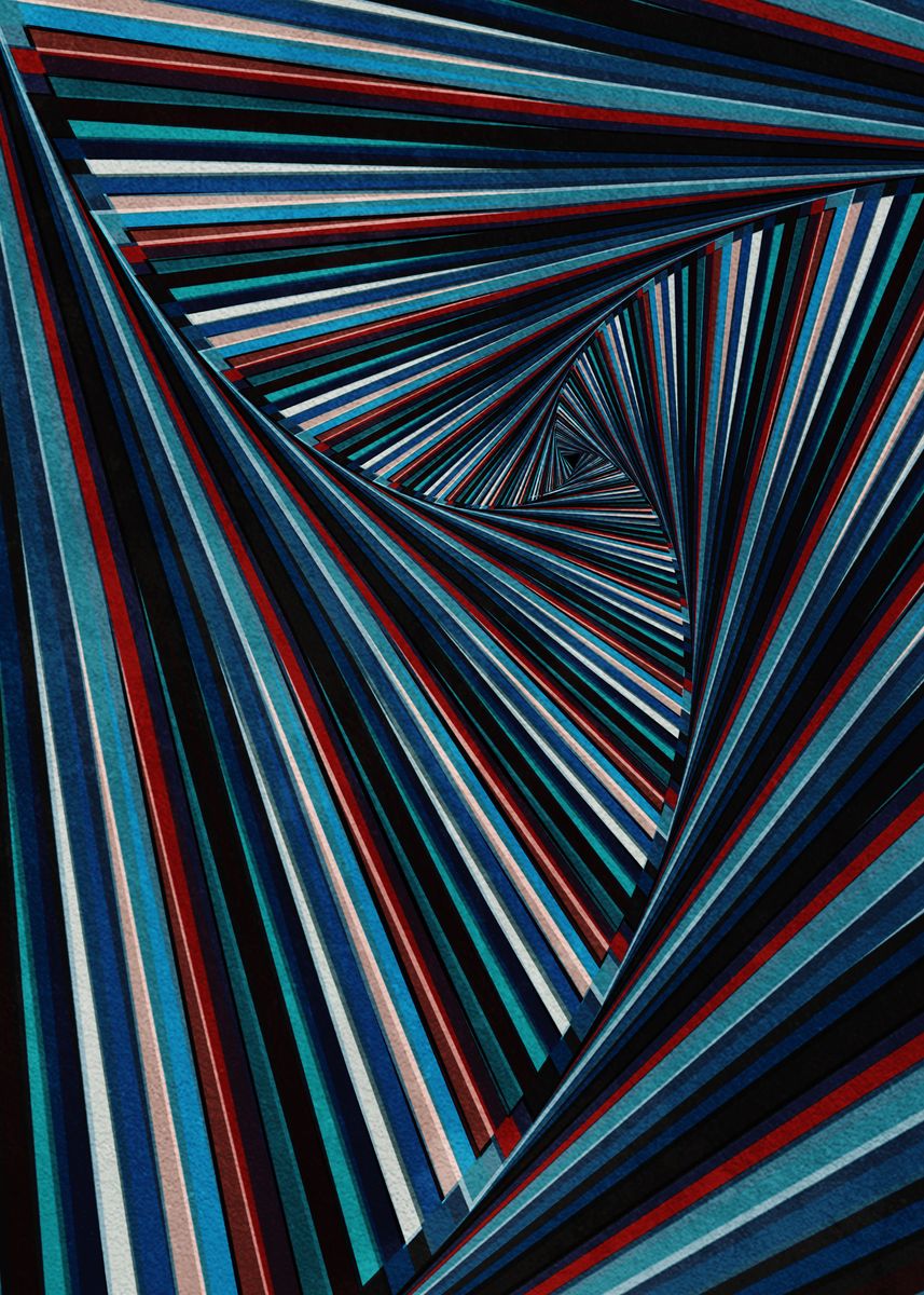 'Energy Pull' Poster by Athar Art House | Displate