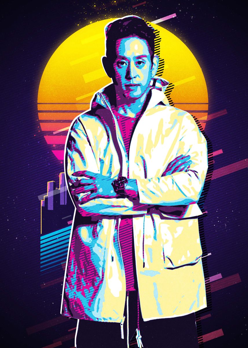 'Joe Hann' Poster, picture, metal print, paint by San Creative | Displate