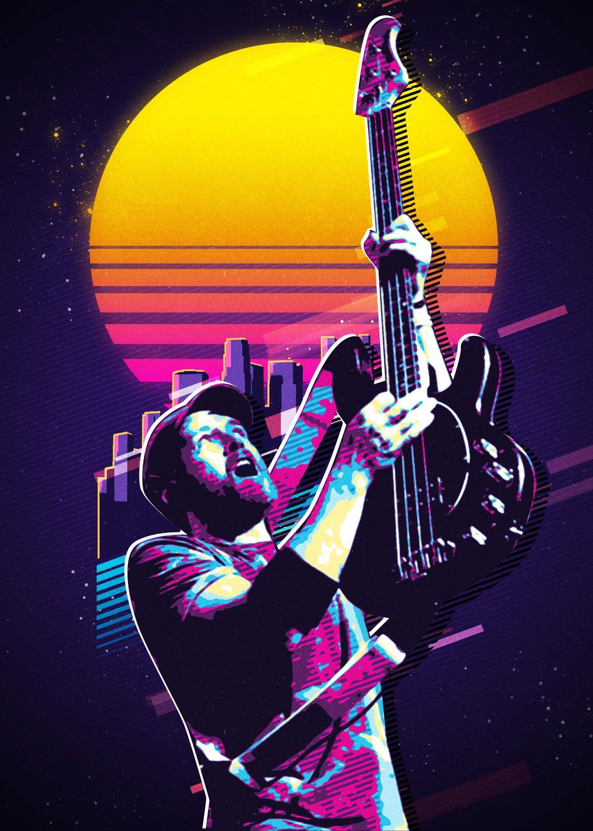 'Dave Farrell' Poster, picture, metal print, paint by San Creative ...