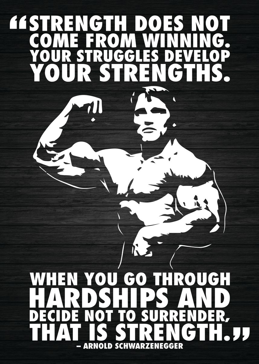 'Strength' Poster, picture, metal print, paint by CHAN | Displate