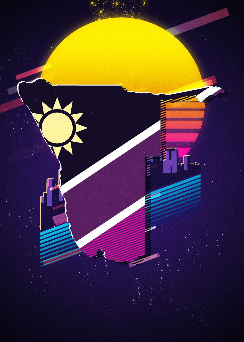 'Namibia' Poster by Animal Posters | Displate