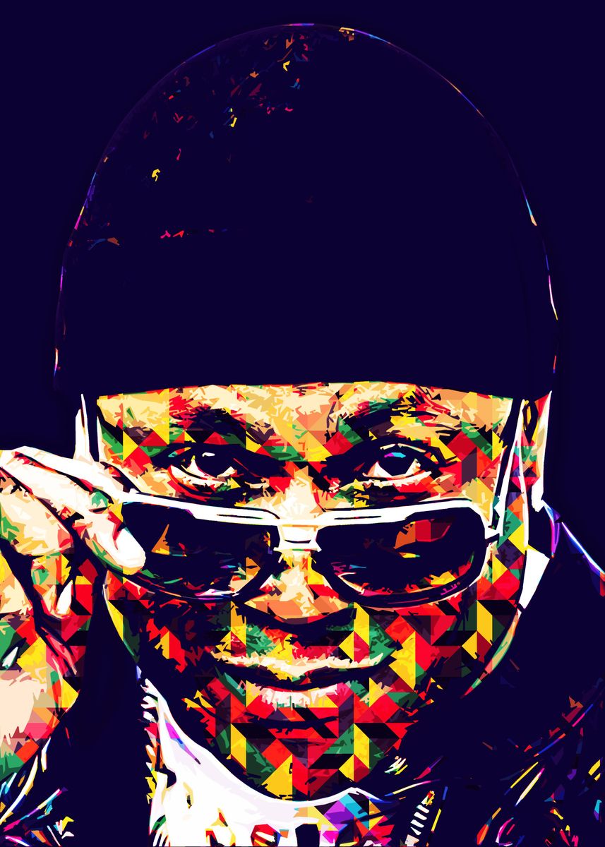 'LL Cool J' Poster by TI KI | Displate